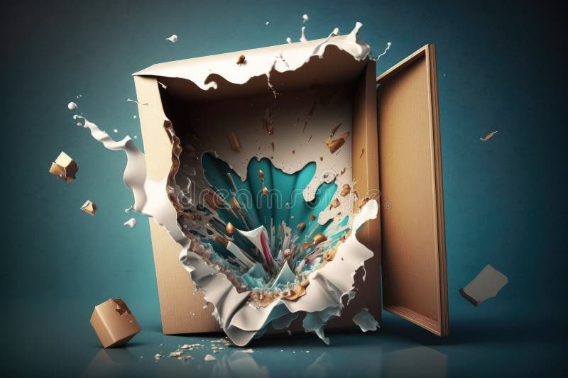 Torn Open Box Stock Illustrations – 152 Torn Open Box Stock ...