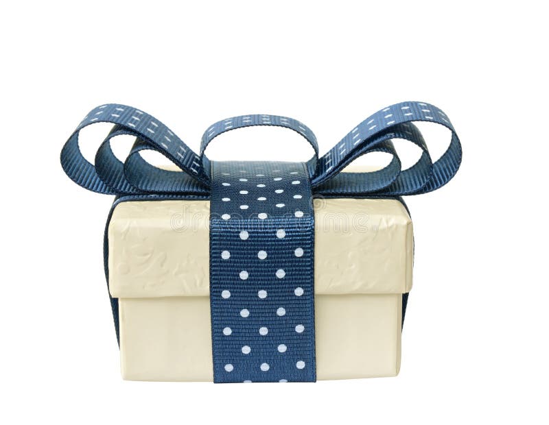 Gift box with a bow stock image. Image of prize, wrapped - 32465155