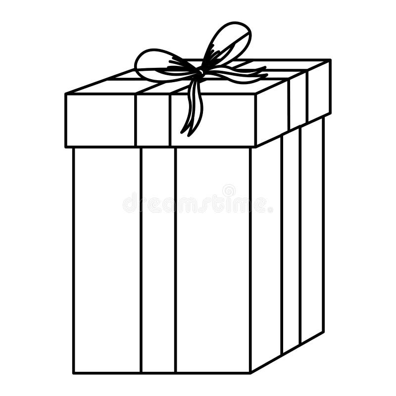 Gift box cartoon stock vector. Illustration of greeting - 135440121