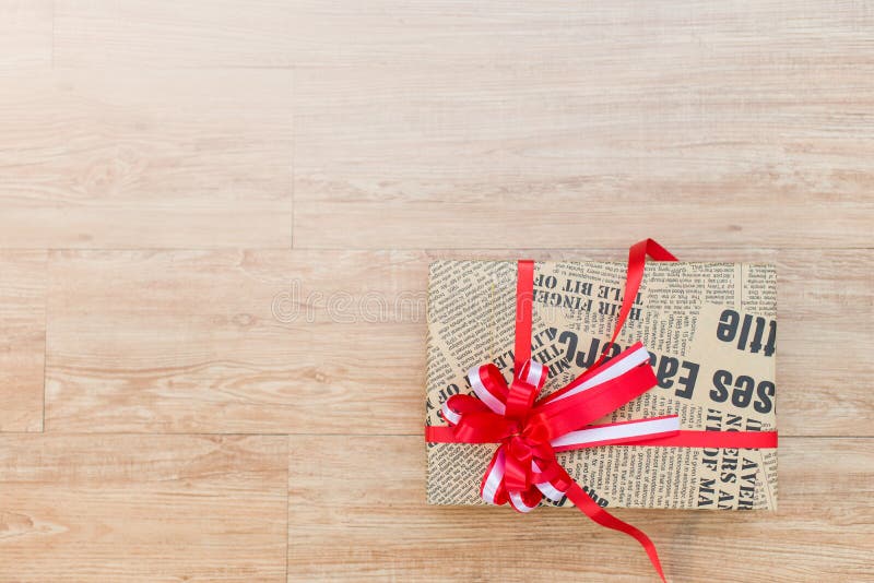 Gift box stock image. Image of craft, copy, homemade - 82712915