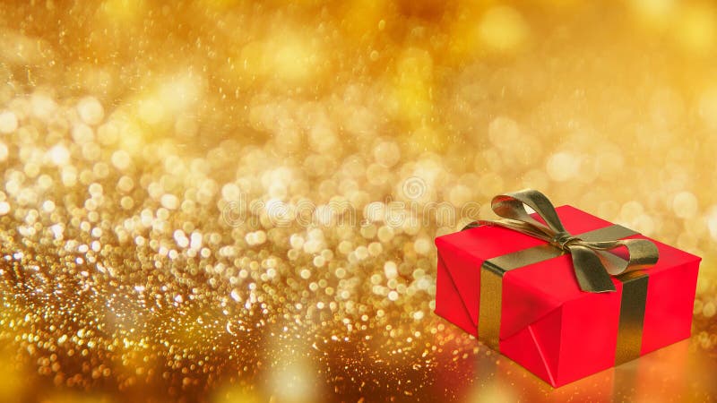 The Gift Box for Celebration or Bonus Concept 3d Rendering Stock ...