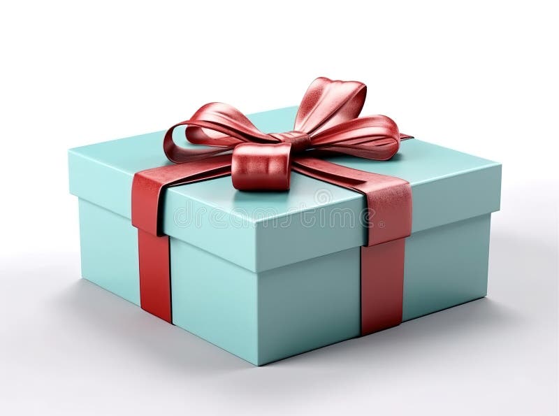 Gift Box 3d Rendering Illustration Stock Illustration - Illustration of ...