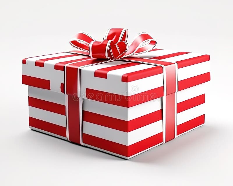 Gift Box 3d Rendering Illustration Stock Illustration - Illustration of ...