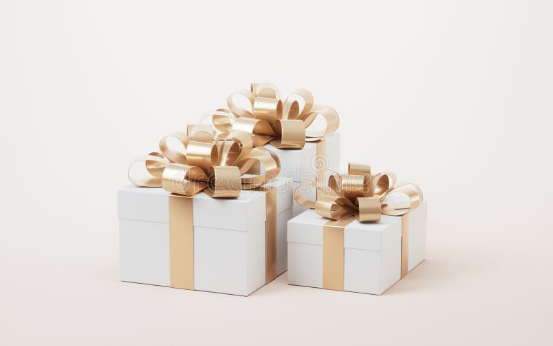 Gift Box, Festival and Celebration, 3d Rendering Stock Illustration ...