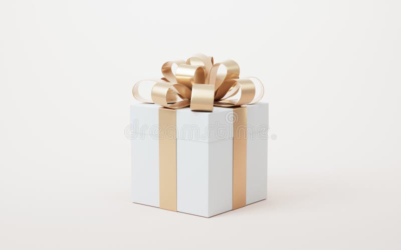 Gift Box, Festival and Celebration, 3d Rendering Stock Image - Image of ...