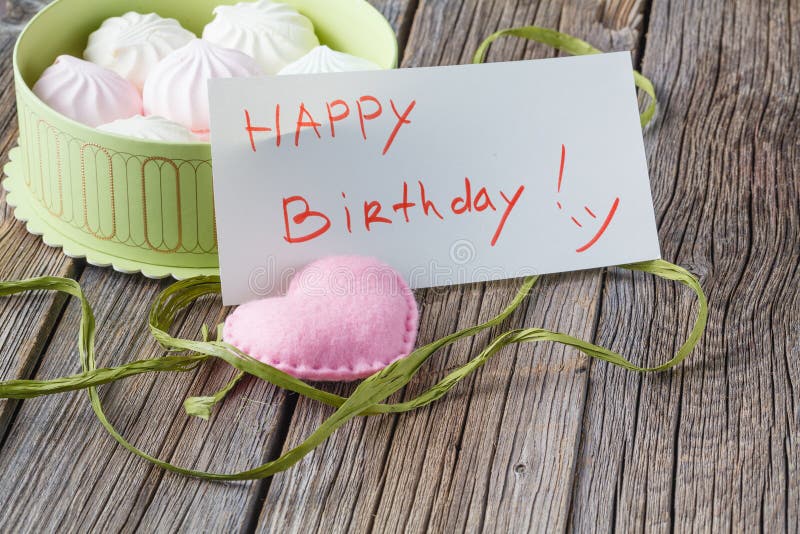 Gift Box with Homemade Zephyr Stock Photo - Image of candy, food: 67207446