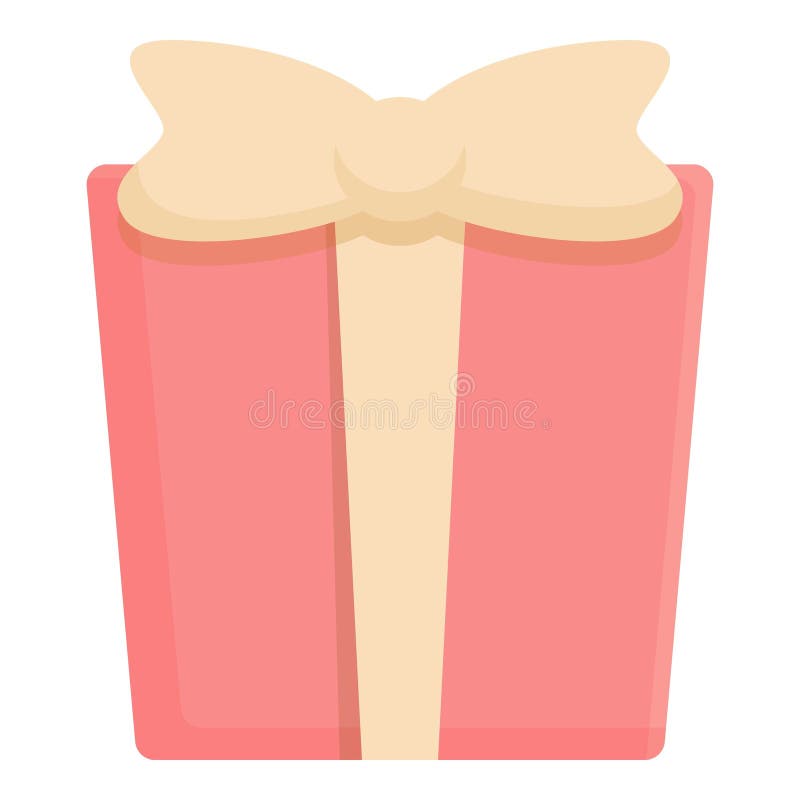 Gift Box Icon Cartoon Vector. Shower Party Stock Vector - Illustration ...