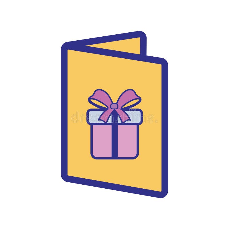 Gift Box Icon Christmas Present Vector Stock Vector - Illustration of ...