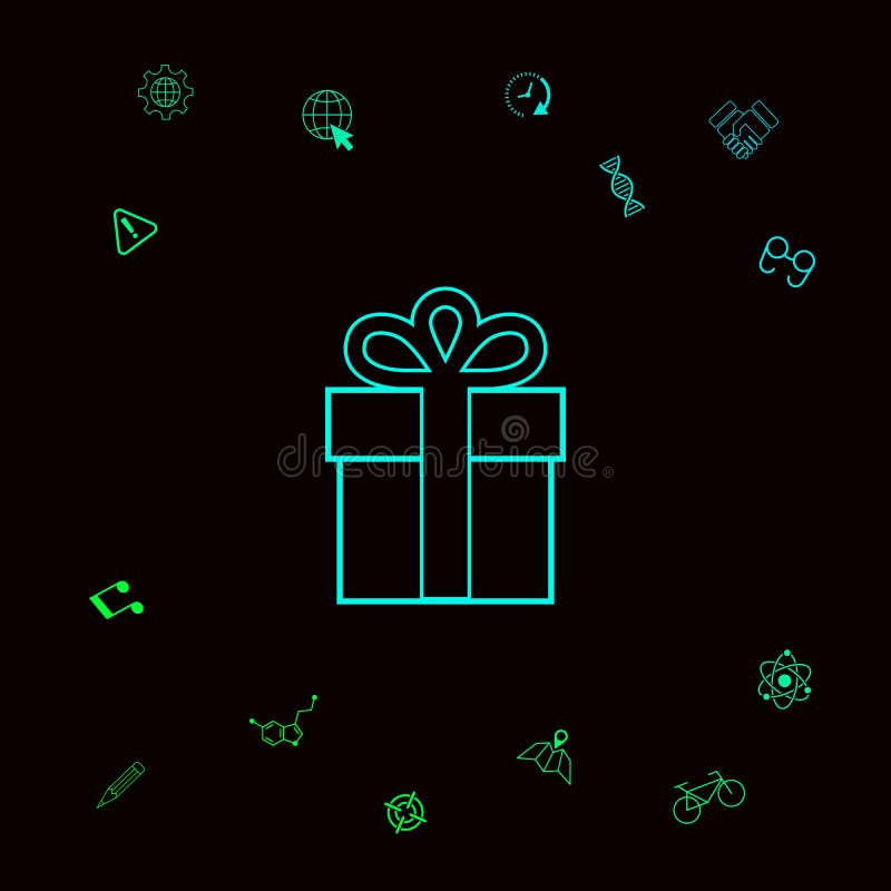 Gift Box Icon. . Graphic Elements for Your Designt Stock Vector ...
