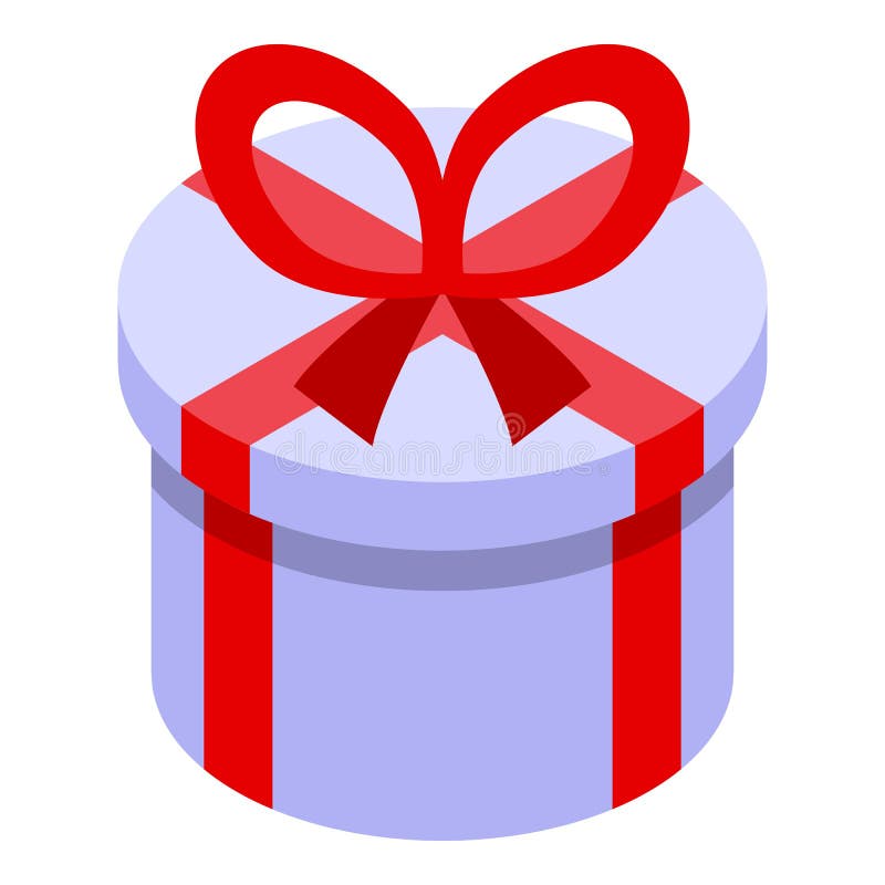Gift Box Icon Isometric Vector. Wheel Reward Stock Vector ...