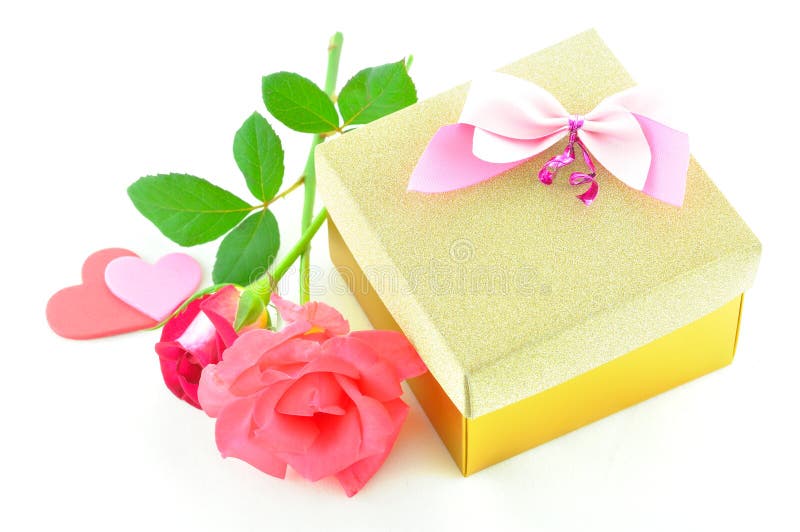 Gift box stock photo. Image of ribbon, message, card - 49293440