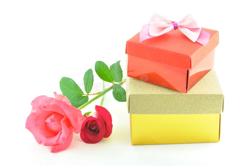 Gift box stock image. Image of ribbon, birthday, greeting - 49293689