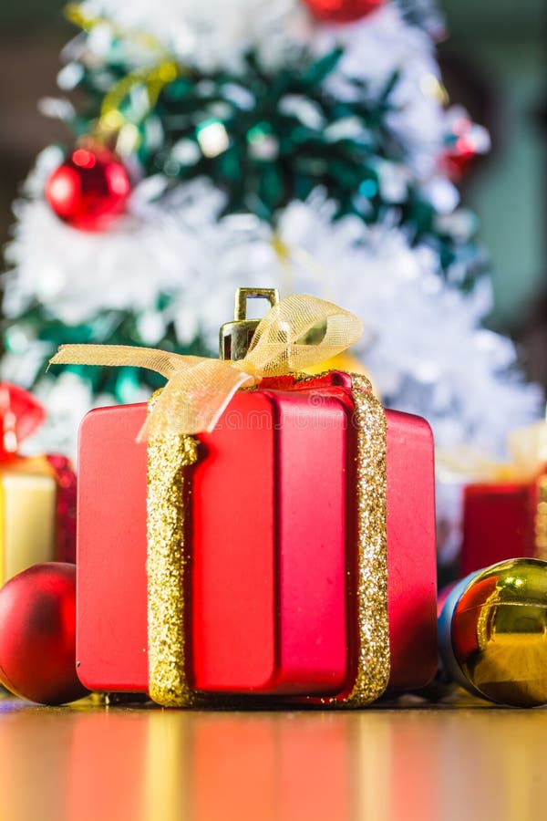 Gift Box,objects for Emblazon in Christmas ,selective Focus Stock Photo ...