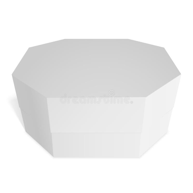 Gift Box Octagonal, Candy, Gifts or Food. Template for Your Design. on ...