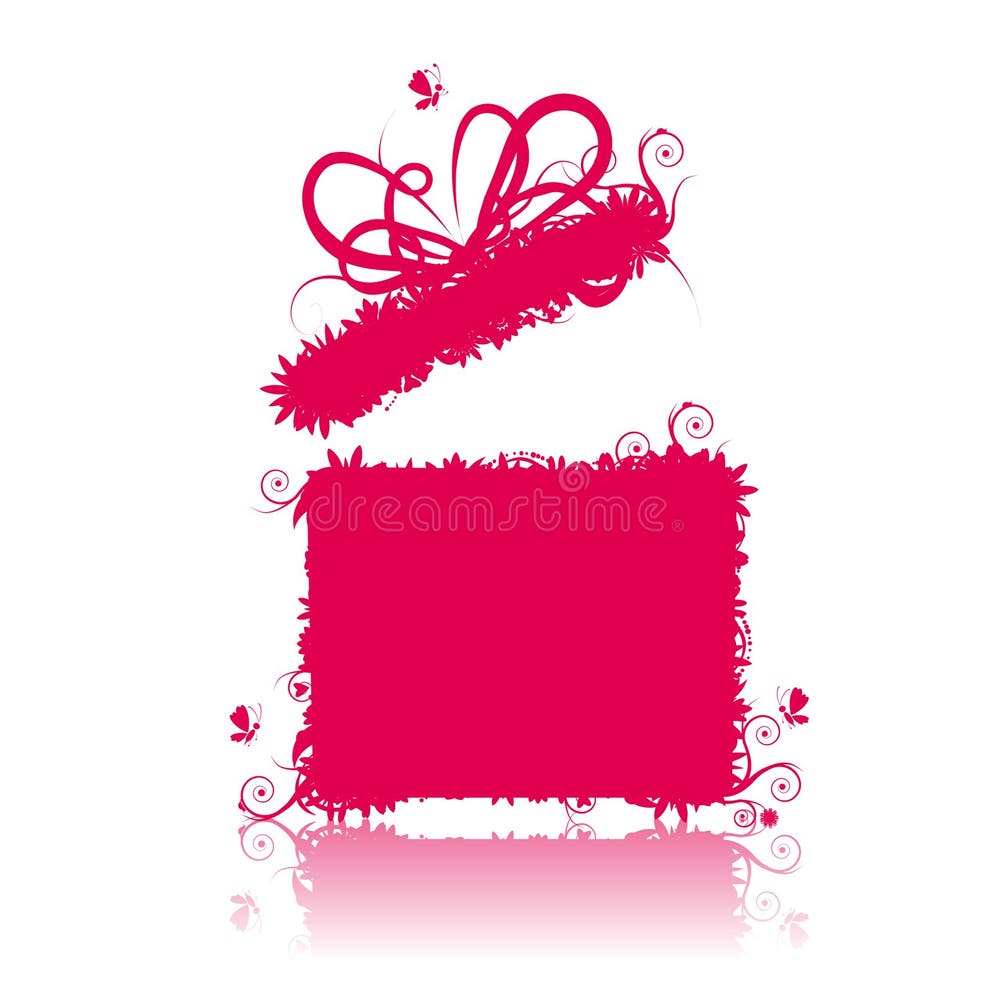 Present Open Surprise Stock Illustrations – 21,928 Present Open ...