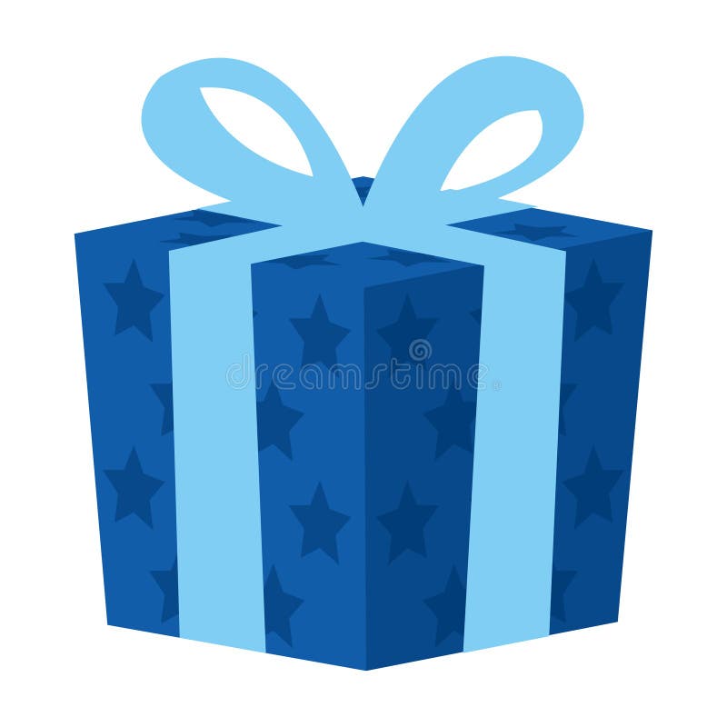 Gift Box Present Box Vector Illustration Stock Vector - Illustration of ...