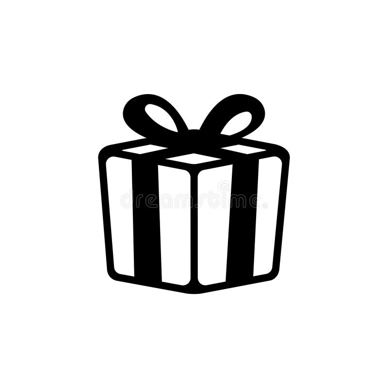 Gift Box , Present Vector Icon Illustration Stock Illustration ...