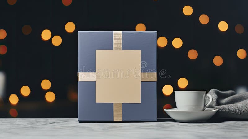 A Gift Box Product in an Elegant Showcase Setting, the Details of the ...