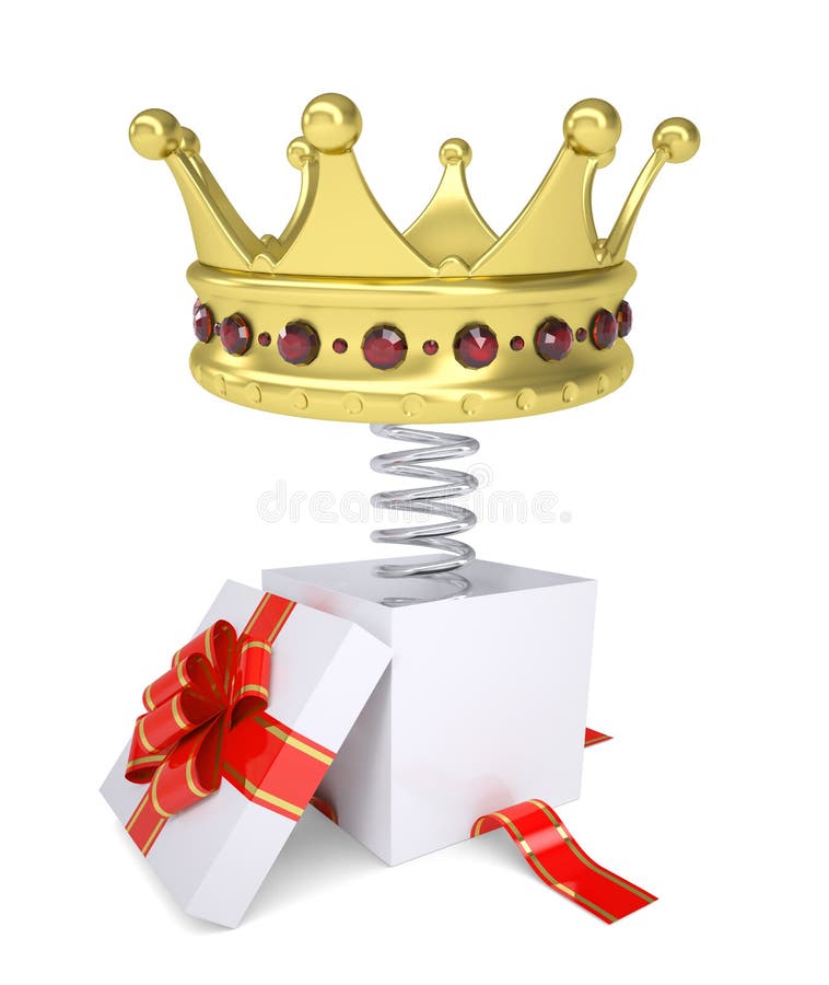 Gift Box Crown Stock Illustrations – 2,004 Gift Box Crown Stock ...