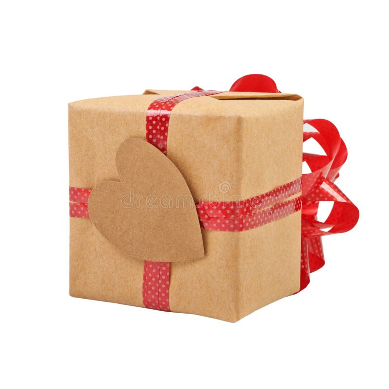 Gift box with ribbon bow stock photo. Image of celebration - 59928658