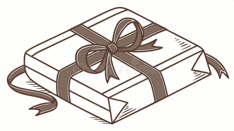 Gift Box with Ribbon, Present and Celebration Element Vector Design ...