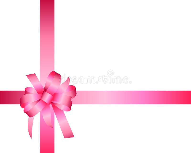 Gift box ribbon template stock vector. Illustration of mail - 10674623