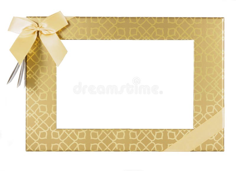 Gift Box with Ribbon and Transparent Face Stock Photo - Image of ...
