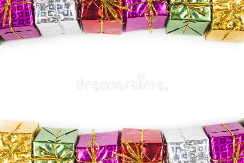 Gift Box Sort And Space For Write Text Stock Image - Image of empty ...