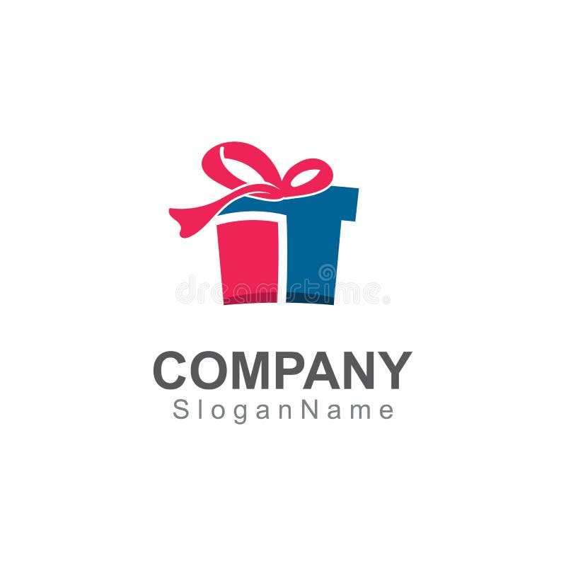 Gift Box Surprise Logo Design Vector Template Image Art Concept Stock ...