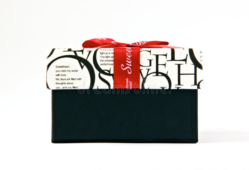 Gift box for sweetheart stock image. Image of package - 22864565