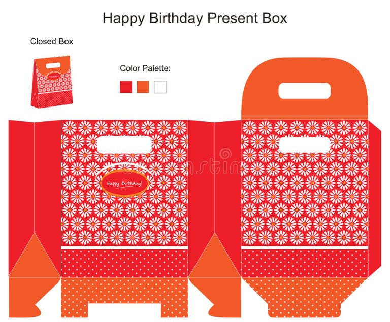 Folder Box Template Stock Illustrations – 2,593 Folder Box Template ...