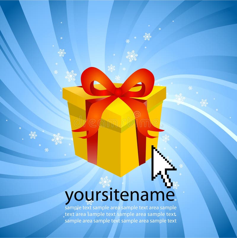 Gift box vector stock vector. Illustration of celebration - 11955882