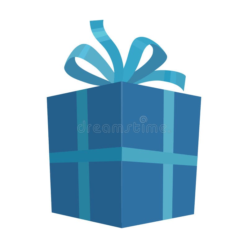 Gift Box Vector Icon.Cartoon Vector Icon Isolated on White Background ...