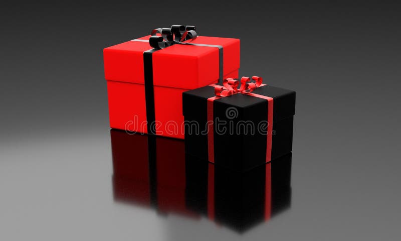 Gift boxes stock photo. Image of graphical, colour, reflection - 84939346