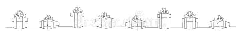 Continuous Line Drawing Boxes Stock Illustrations – 153 Continuous Line ...