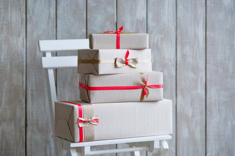 Gift boxes stock photo. Image of boxes, crafts, holiday - 35142340
