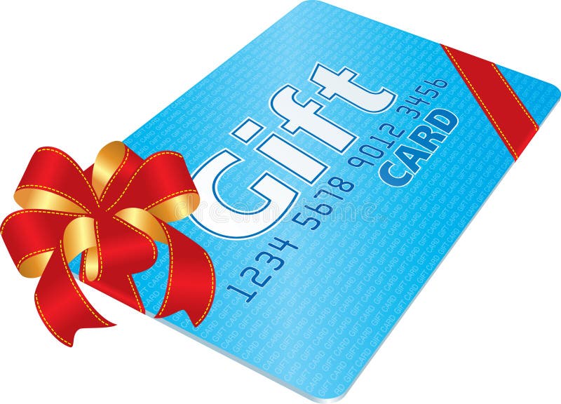 Gift card stock vector. Illustration of gift, purchase - 9282687