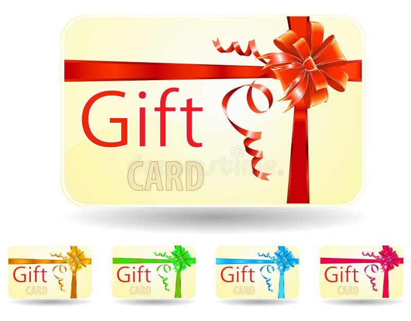 Gift card stock vector. Illustration of gift, purchase - 9282687
