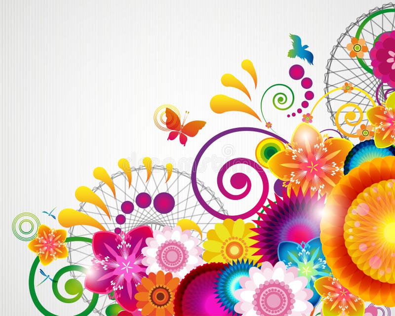 Floral design banners. stock vector. Illustration of abstract - 19377080