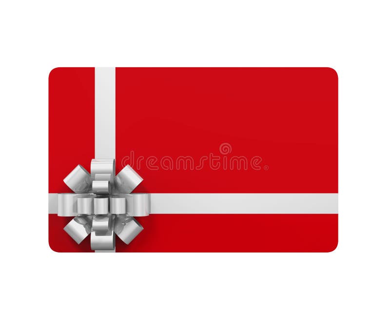 Gift Card Isolated stock illustration. Illustration of prize - 89943974