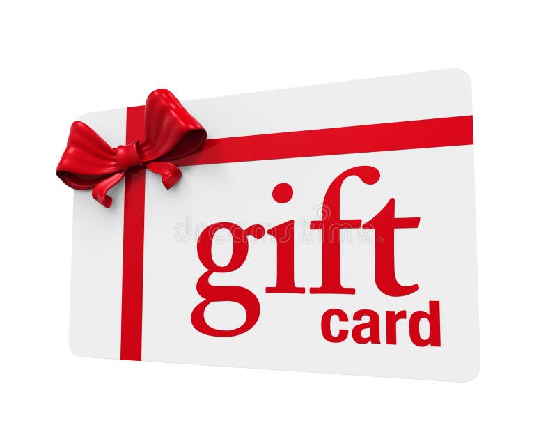 Gift Card Isolated stock illustration. Illustration of prize - 89943974