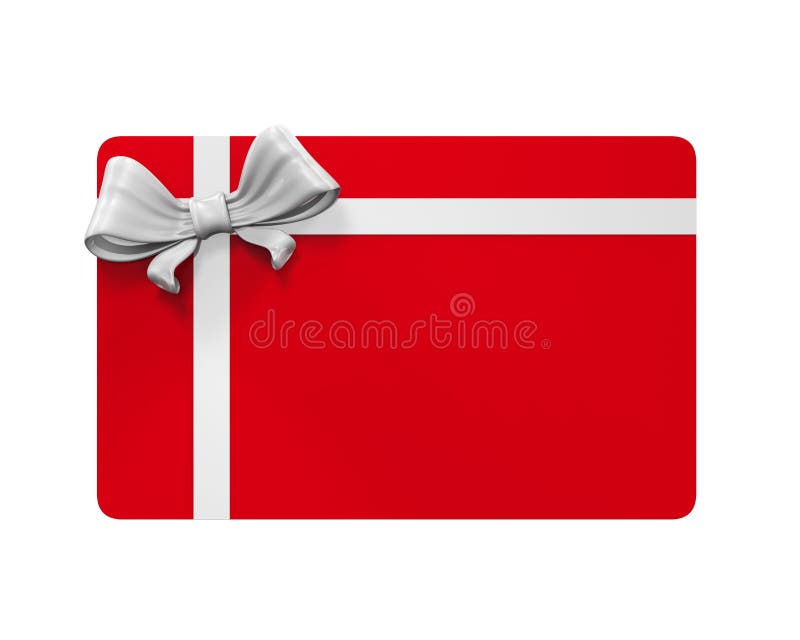 Gift Card Isolated stock illustration. Illustration of birthday - 89943990