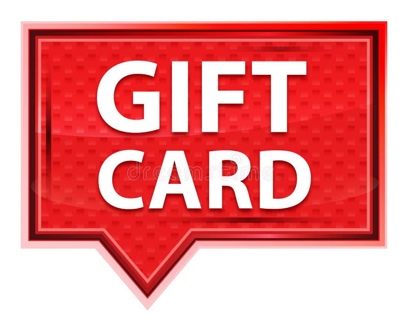 Gift Card Misty Rose Pink Banner Button Stock Illustration ...