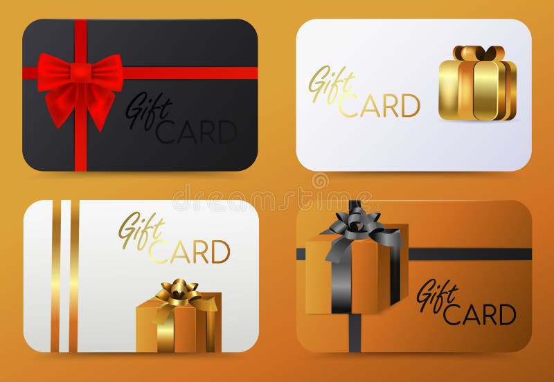 Gift card vector stock vector. Illustration of vector - 276134031