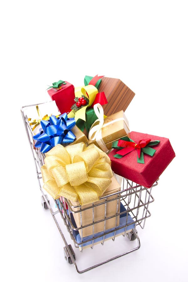 Gift cart stock photo. Image of package, event, bridal - 22408136