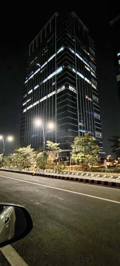 Gift city at Gandhinagar stock image. Image of area - 268750273