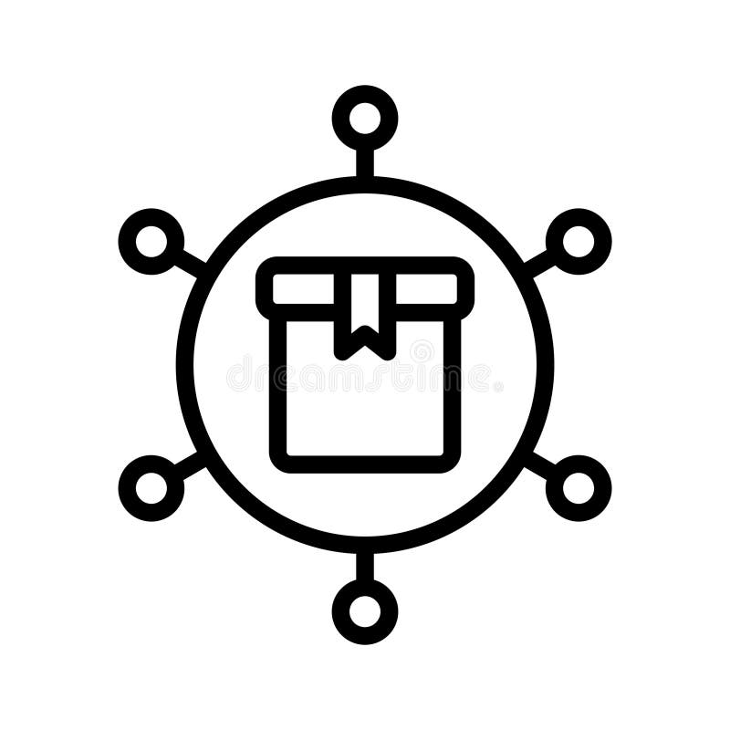 Gift Distribution stock illustration. Illustration of line - 336373412