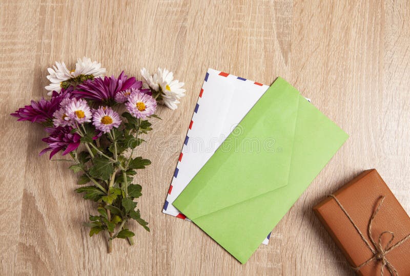 Gift envelope flowers stock photo. Image of green, romantic - 137175400 Gift envelope flowers stock photo. Image of green, romantic - 137175400