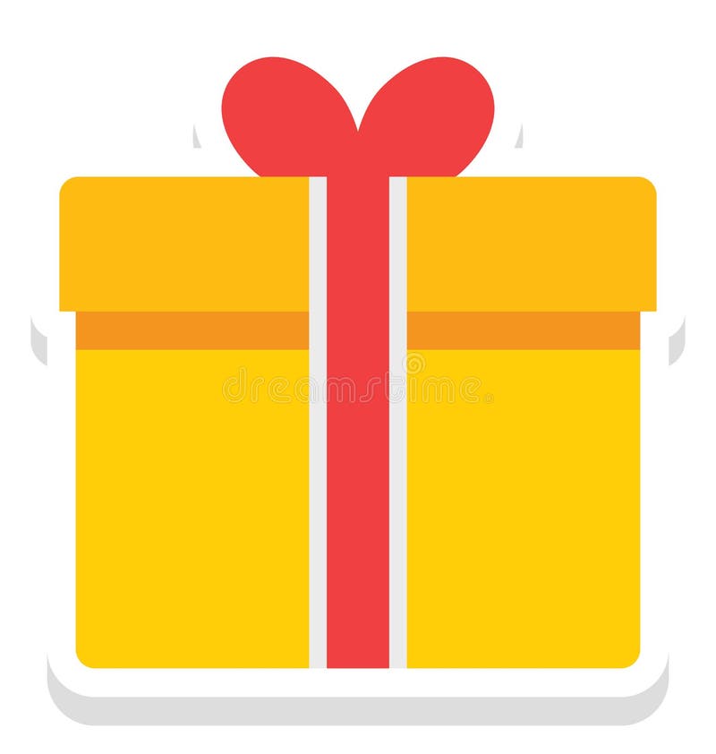 Gift, , Factory Isolated Vector Icon Can Be Easily Modified or Edit ...