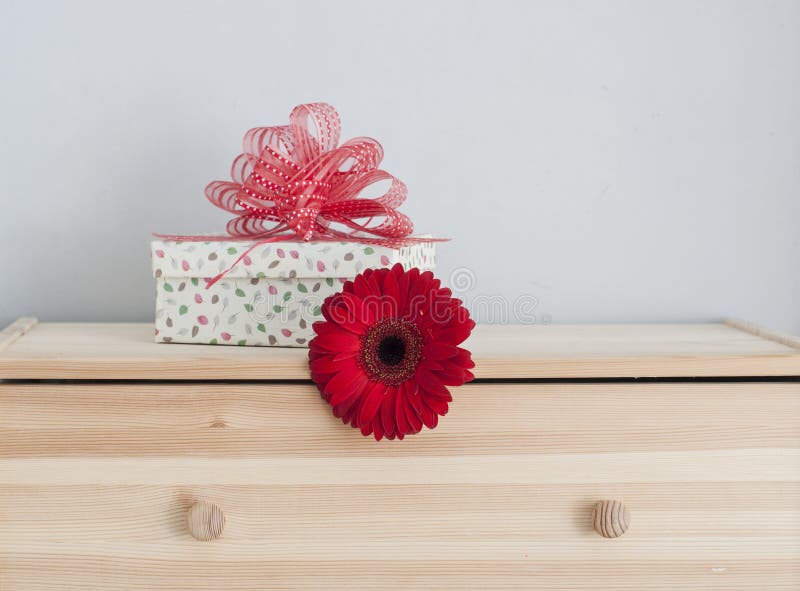 Gift and flower stock image. Image of flower, life, background - 91180379
